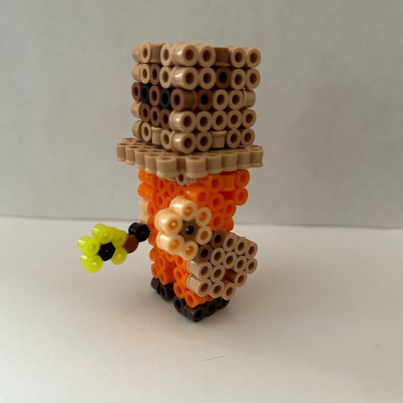 Hand Crafted Other 3d Perler Bead Figurine Of Sam Trick Or Treat Poshmark